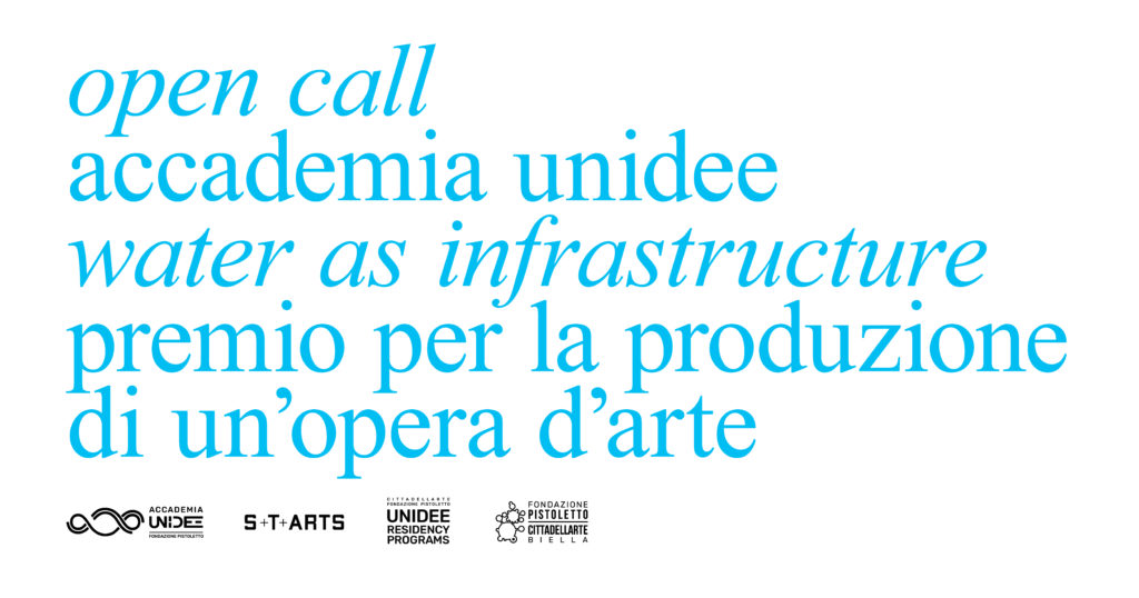 WATER AS INFRASTRUCTURE open call | art students residency - Accademia ...